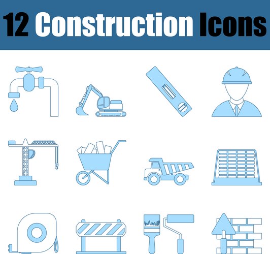 Building fireproof construction Royalty Free Vector Image