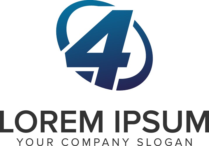 Number 4 Logo Vector Images (over 5,700)