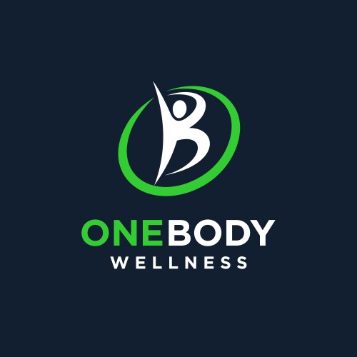 Abstract Human Figure Fitness Logo – Royalty-Free Vector | VectorStock