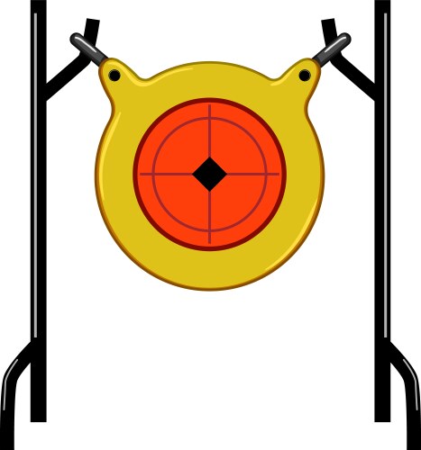 Cartoon bullseye Vector Images & Graphics for Commercial Use | VectorStock