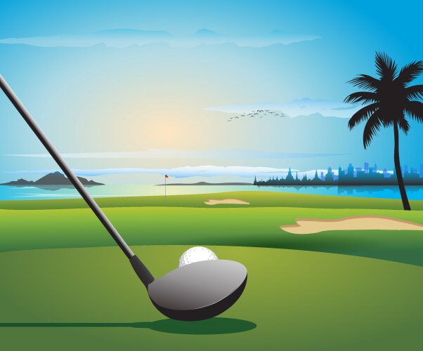 Golf Course Vector Images (over 15,000)