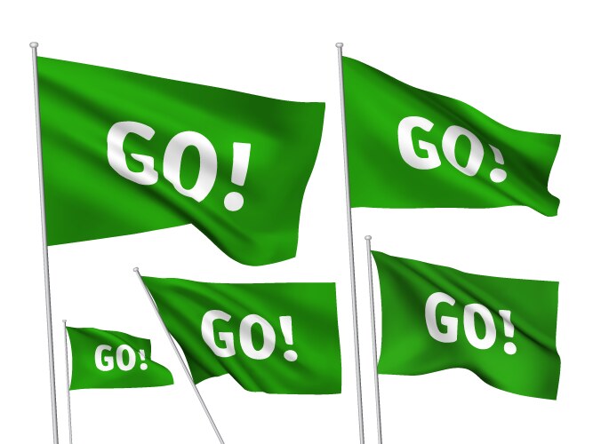 Green Race Flag Vector Images (over 990)