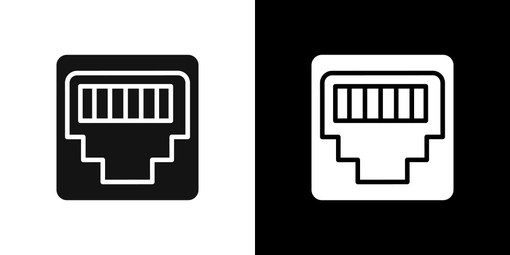 Icon Rj45 Ethernet Vector Images (over 480)
