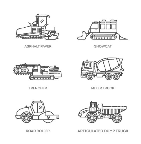 Cartoon transport Royalty Free Vector Image - VectorStock
