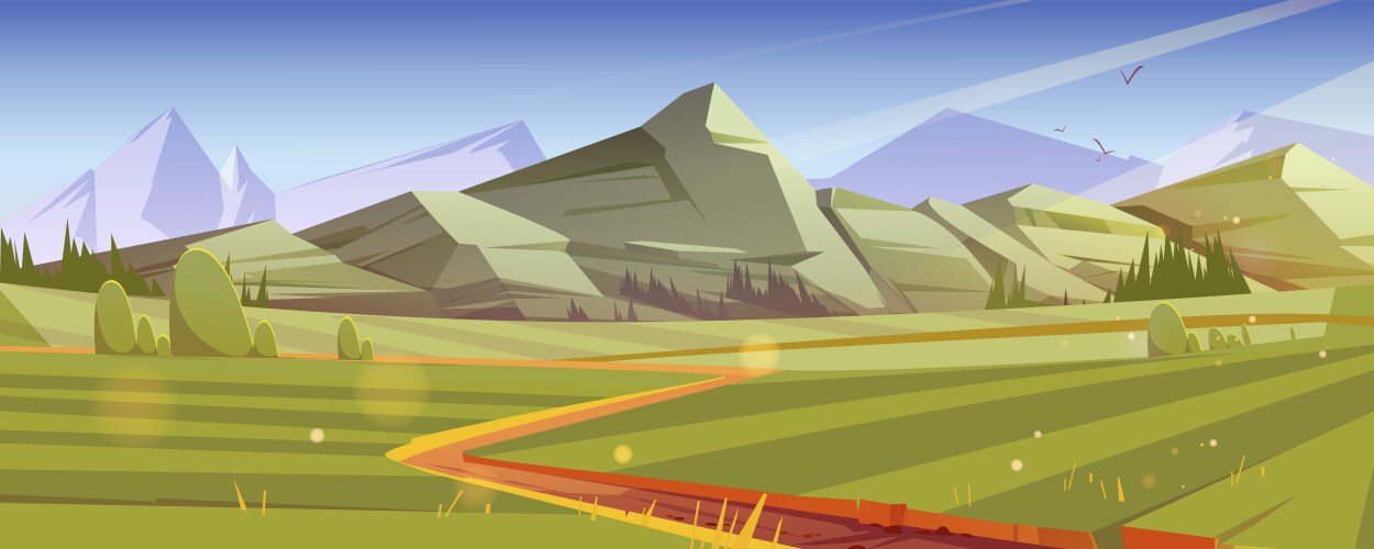 Cartoon Valley Vector Images (over 6,600)