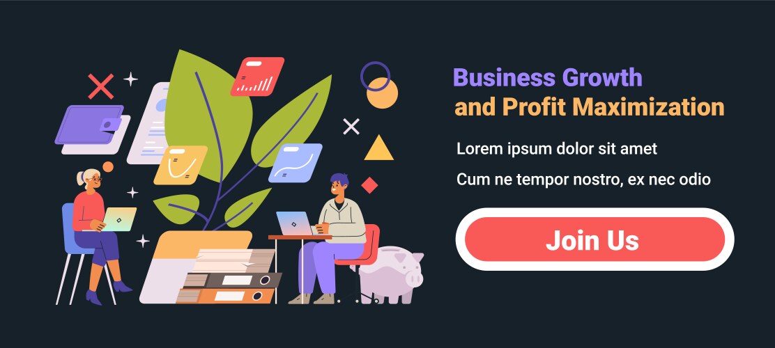 Profit maximization Vector Images & Graphics for Commercial Use ...