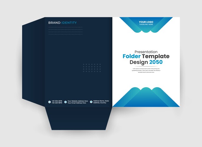 Doctor file folder deign Royalty Free Vector Image