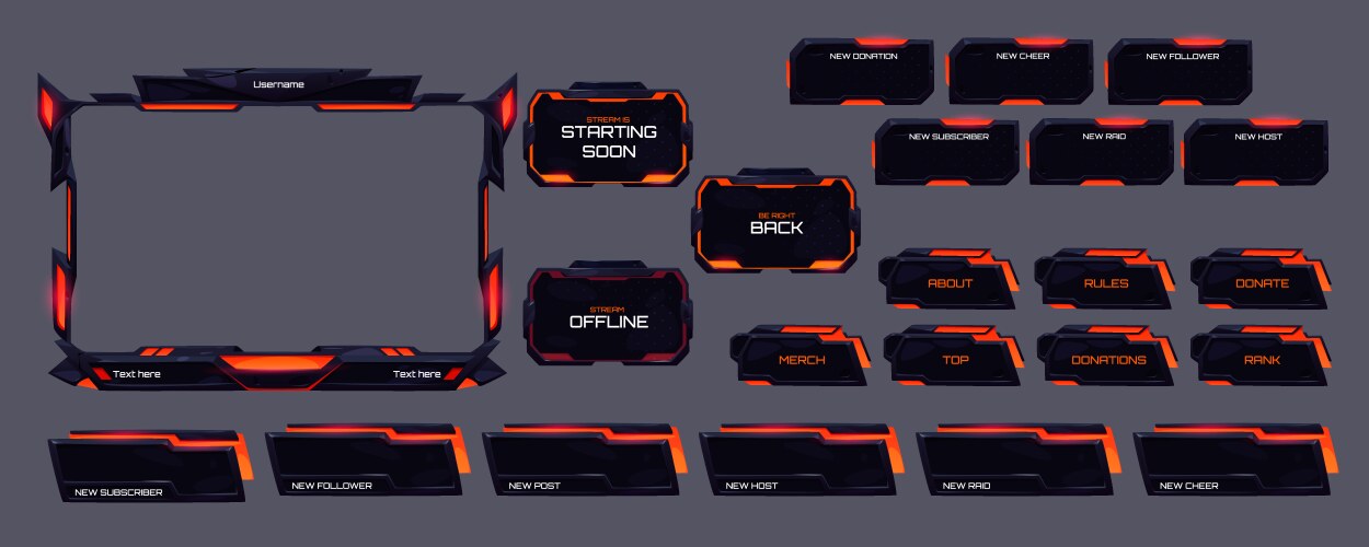 Stream Overlay Vector Images (over 1,800)