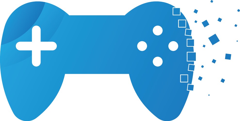 Joystick logo Royalty Free Vector Image - VectorStock