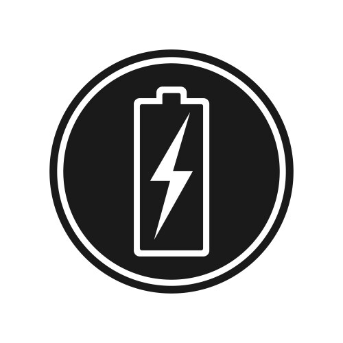 Optimal power logo sign symbol icon Royalty Free Vector