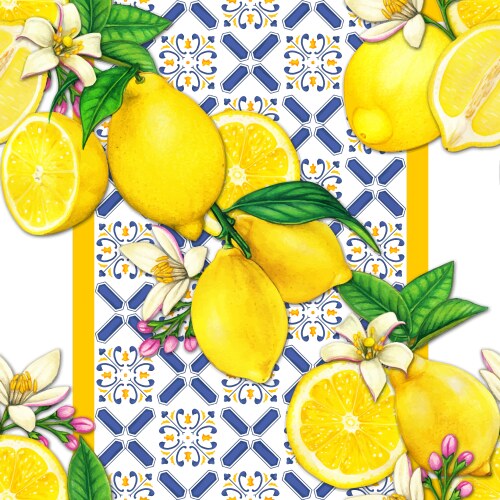 Lemon Border Vector Images (over 2,100)