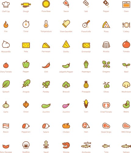 Pizza Icon Vector Images (over 77,000)