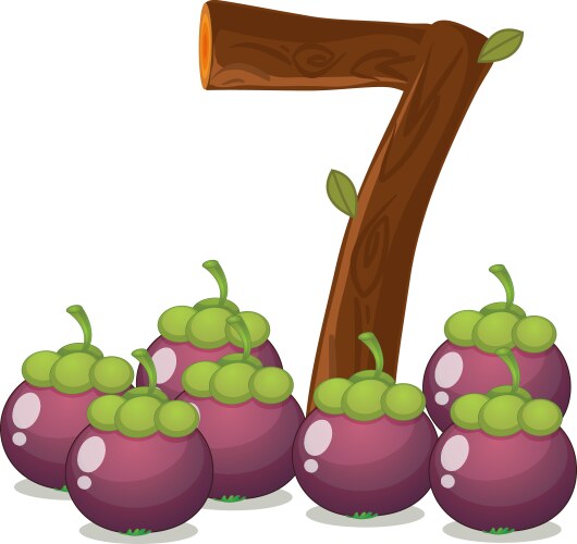 Number Seven Cartoon Vector Images (over 2,400)