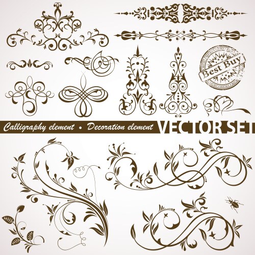 Calligraphic Vector Images (over 280,000)