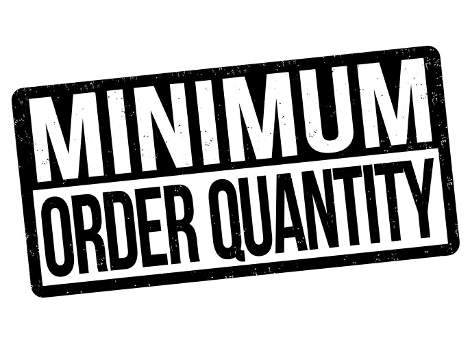 Minimum Order Quantity Vector Images (99)