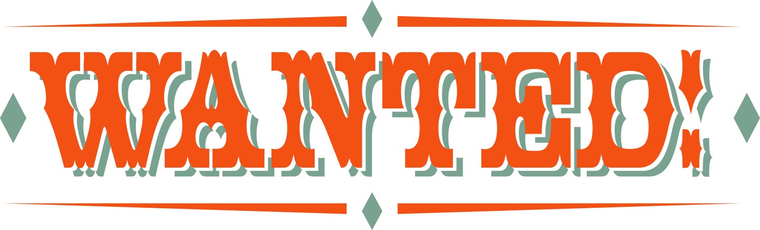 Wanted Logo Vector Images (over 1,300)
