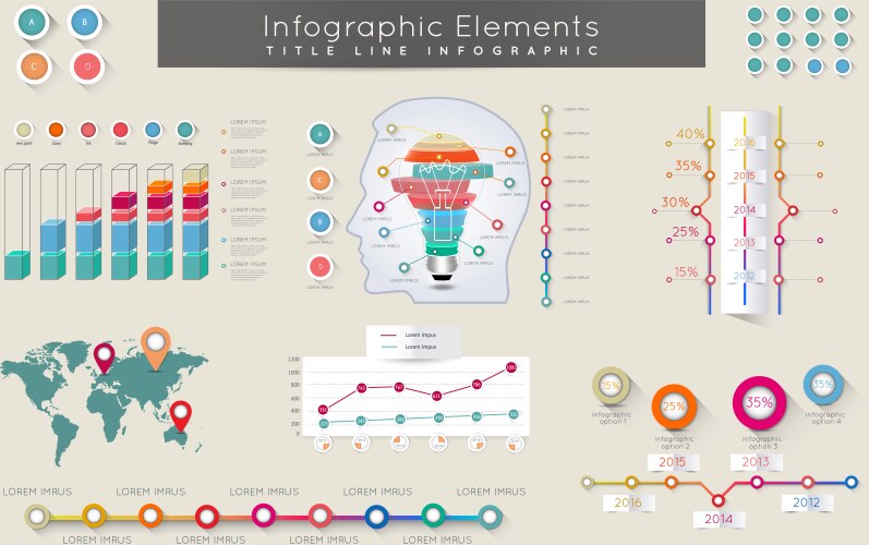 Cross cultural communication infographic chart Vector Image