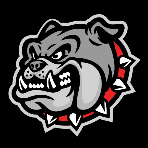 Bulldog Football Logo