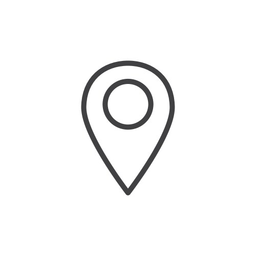 Map marker icon Royalty Free Vector Image - VectorStock