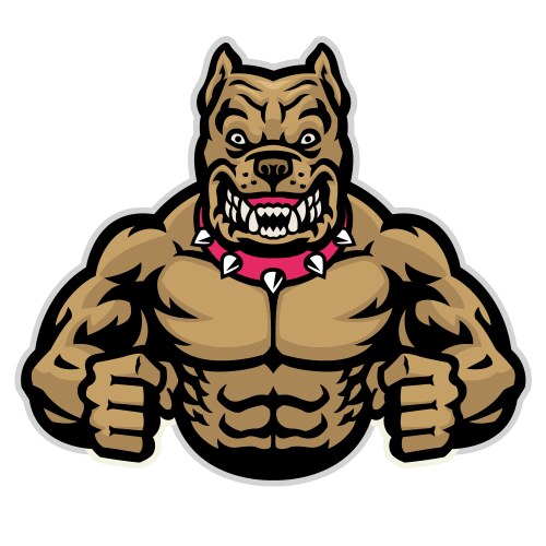 Pitbull Cartoon Vector Images (over 1,500)