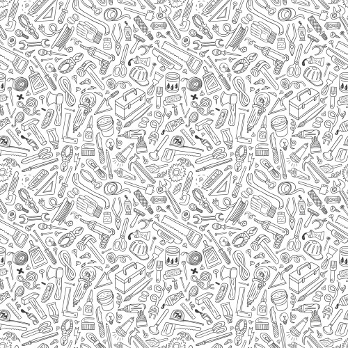 Programming computers - seamless background Vector Image