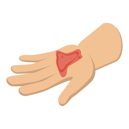 First aid person opening mouth clearing airway Vector Image