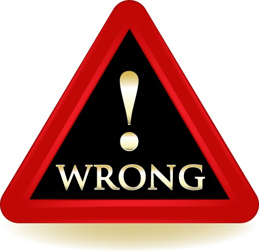 Wrong Sign Vector Images (over 22,000)