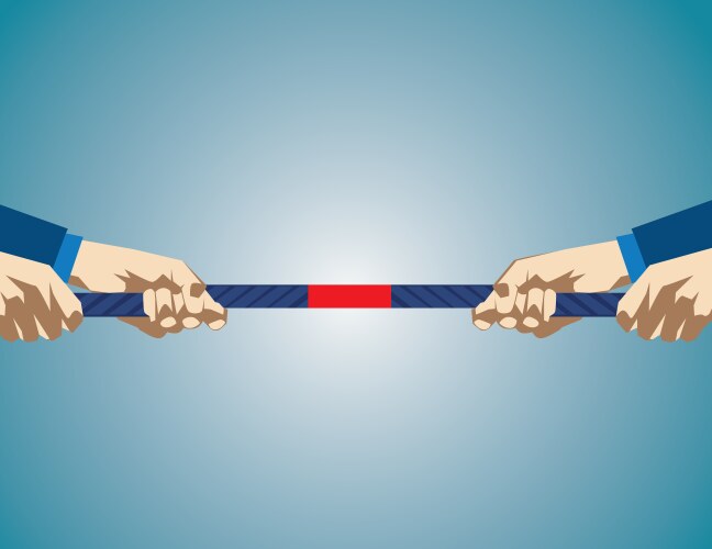 Hand Pulling Vector Images (over 4,100)