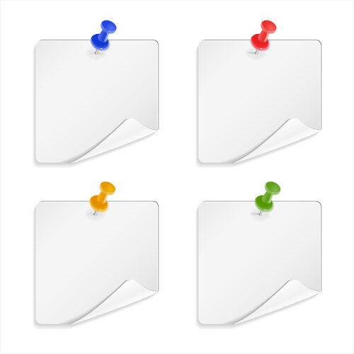 Quick tips sticker set Royalty Free Vector Image