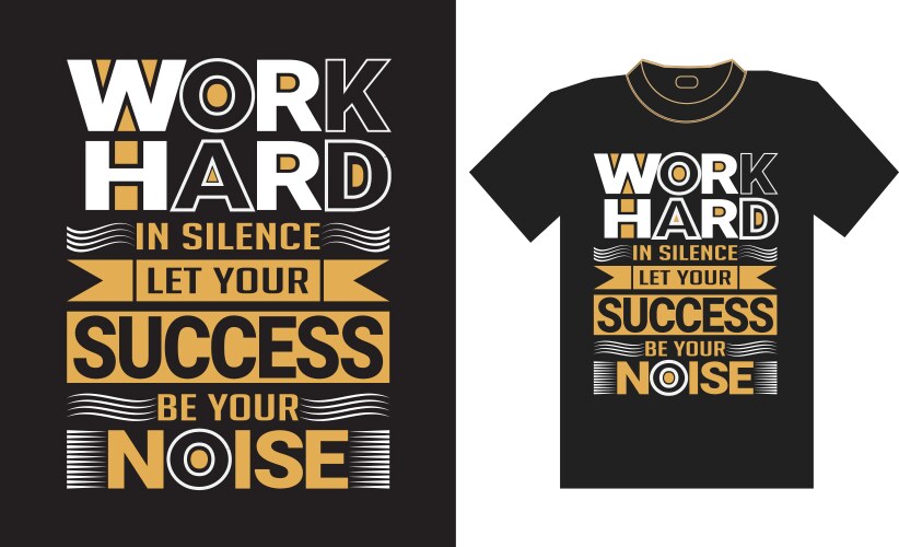 Work Hard in Silence Vector Images (53)