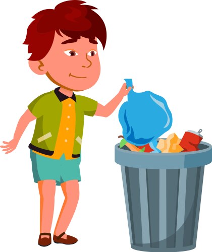 Dustbin cartoon Vector Images & Graphics for Commercial Use | VectorStock