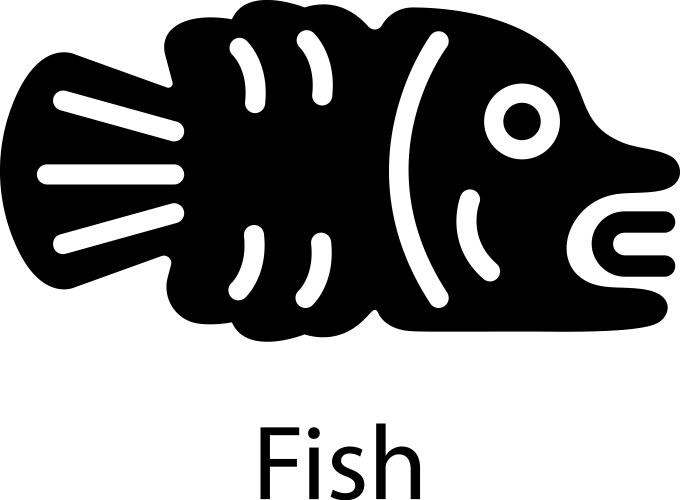 Aztec fish Royalty Free Vector Image - VectorStock