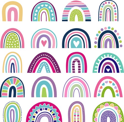 Rainbow Kids Logo Vector Images (over 4,500)