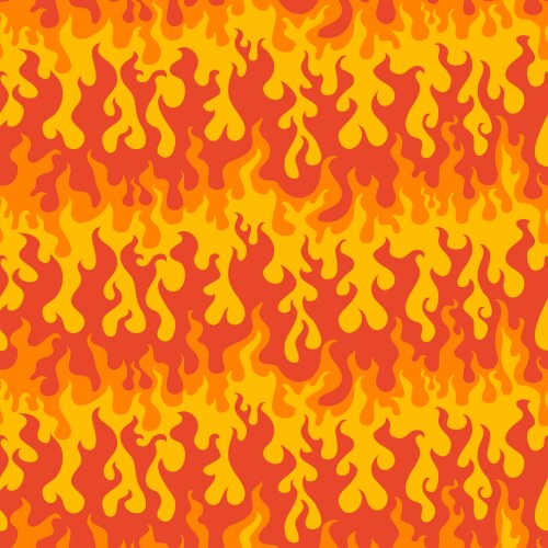 Fire pattern Royalty Free Vector Image - VectorStock