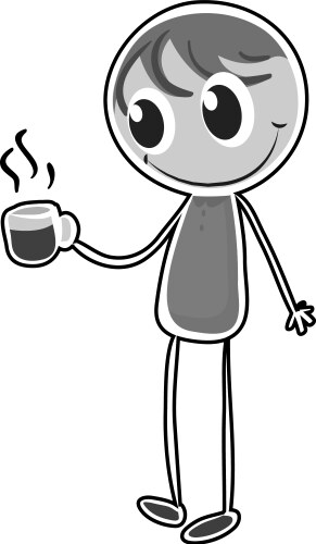 Coffee Boy Vector Images (over 4,400)