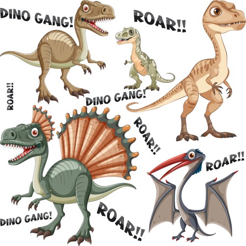 Dinosaur Roar Vector Images (over 2,200)