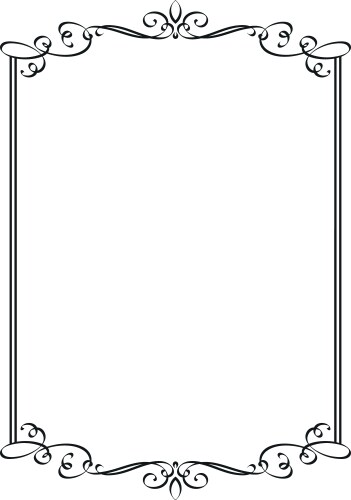 Certificate frame Royalty Free Vector Image - VectorStock