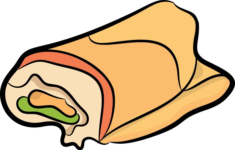 Chicken Roll Vector Images (over 6,600)