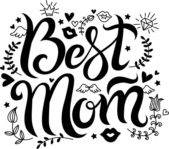 Best Mom Vector Images (over 15,000)