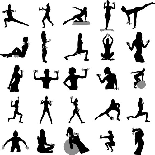 Sweat Women Vector Images (over 620)