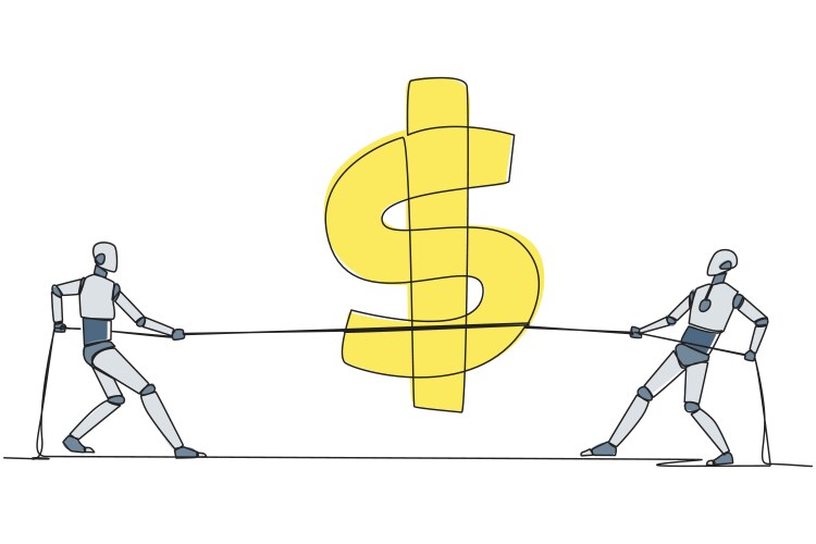 Fight Over Money Vector Images (35)