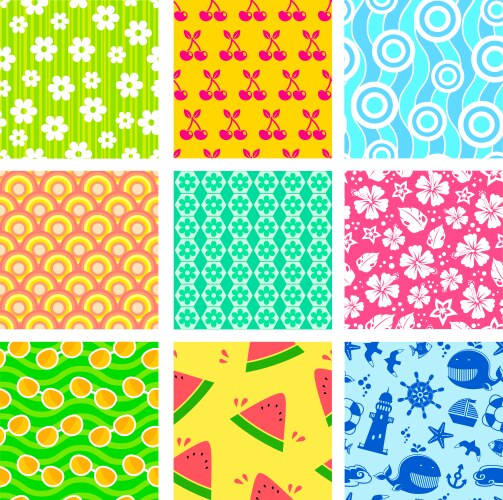 Summer clipart for kids Royalty Free Vector Image