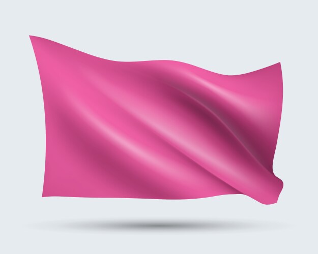 White flag template Royalty Free Vector Image - VectorStock