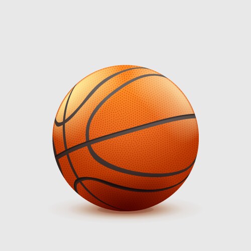 Basketball ball isolated design Royalty Free Vector Image