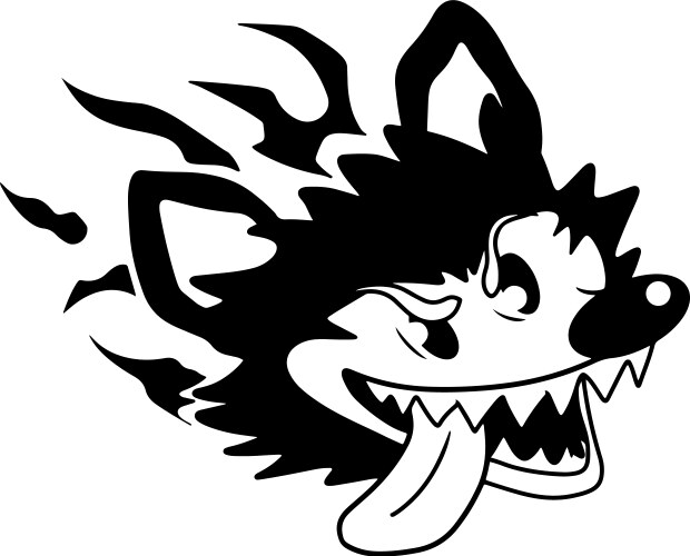 Big bad wolf Vector Images & Graphics for Commercial Use | VectorStock