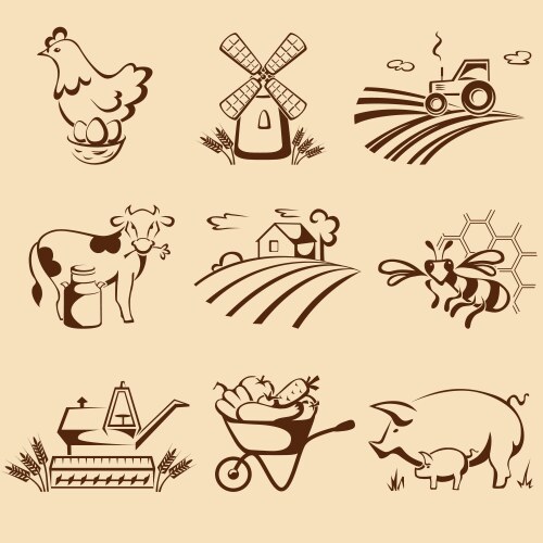 Farm Agriculture Symbol Vector Images (over 170,000)