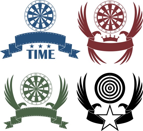 Darts Banner Vector Images (over 2,500)