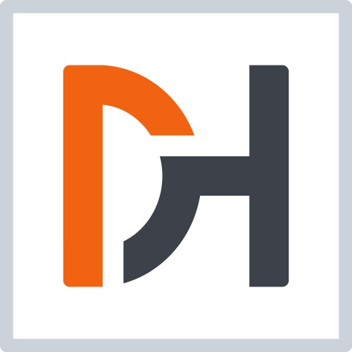 Dh logo Vector Images & Graphics for Commercial Use | VectorStock