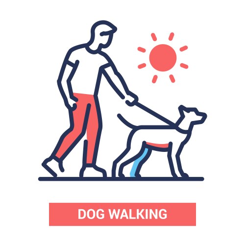 Dog Walking Vector Images (over 28,000)