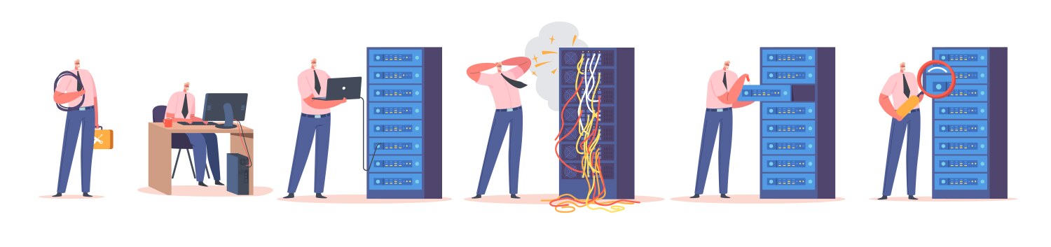 Technical Issue Vector Images (over 820)